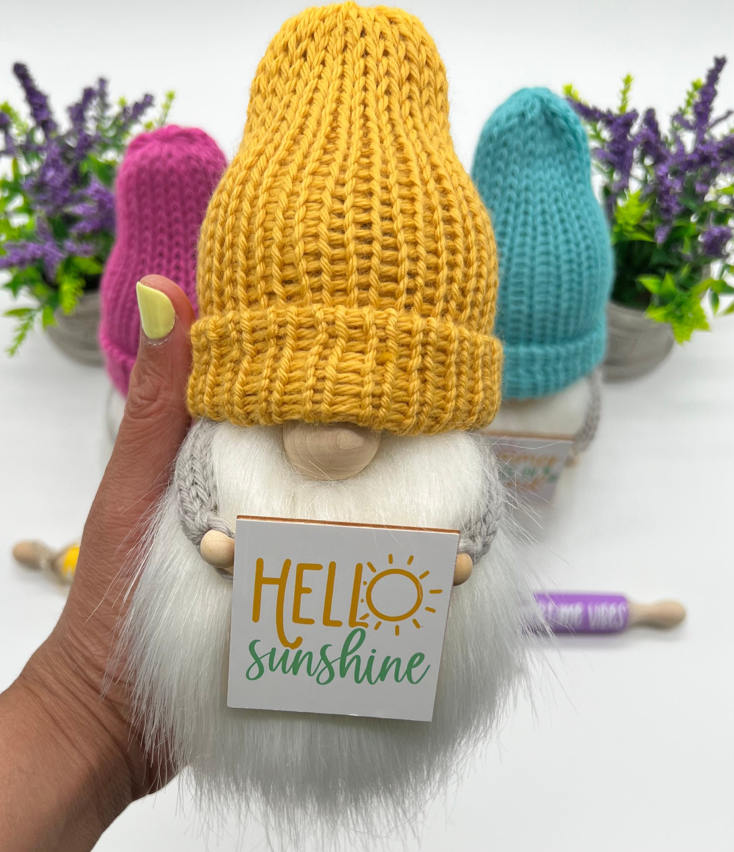 Summertime Gnome, Hello Summer Gnome, Decorative Gnome, Gift Idea ...