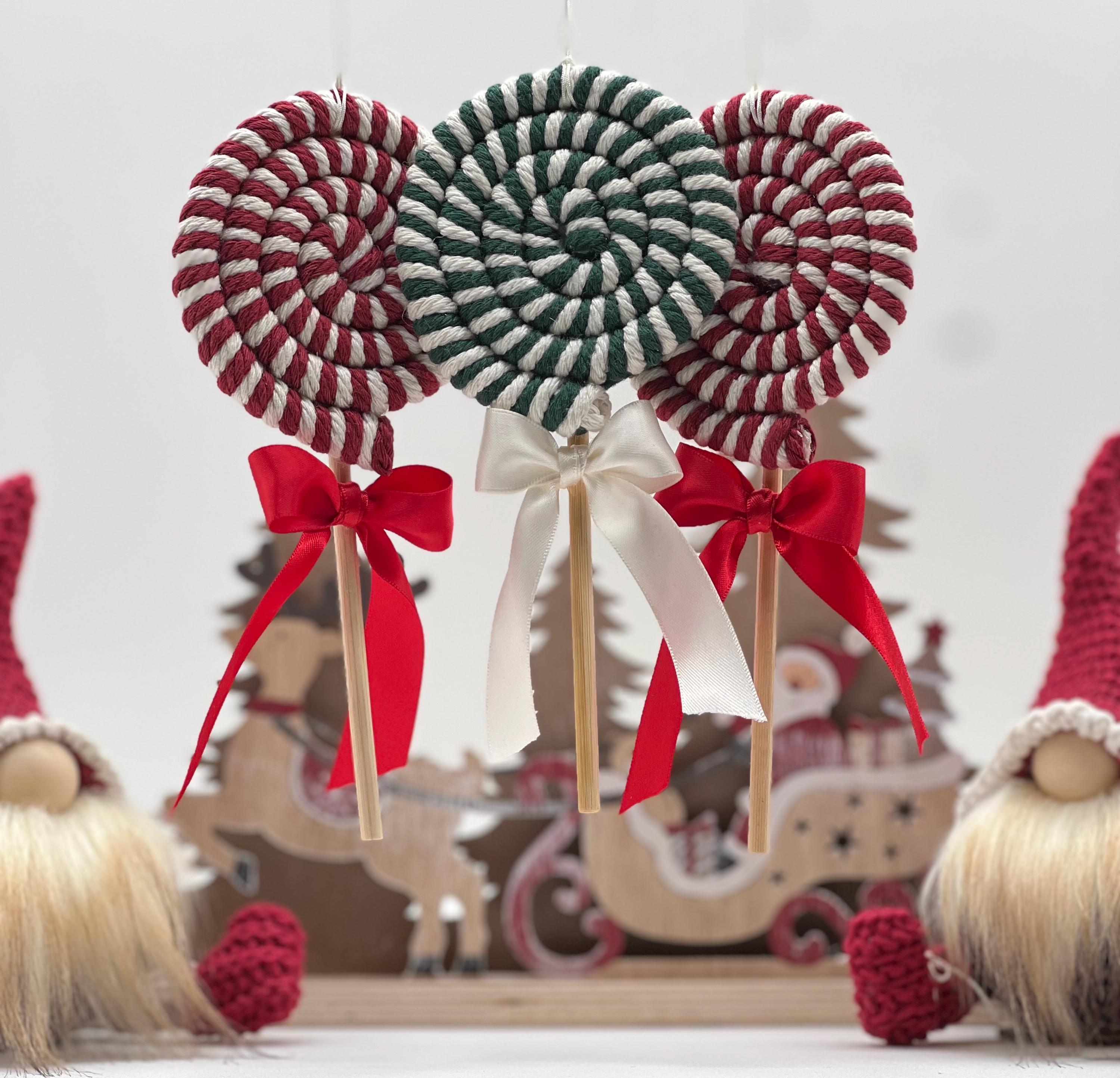 Wooden Candy Lollipop Tree