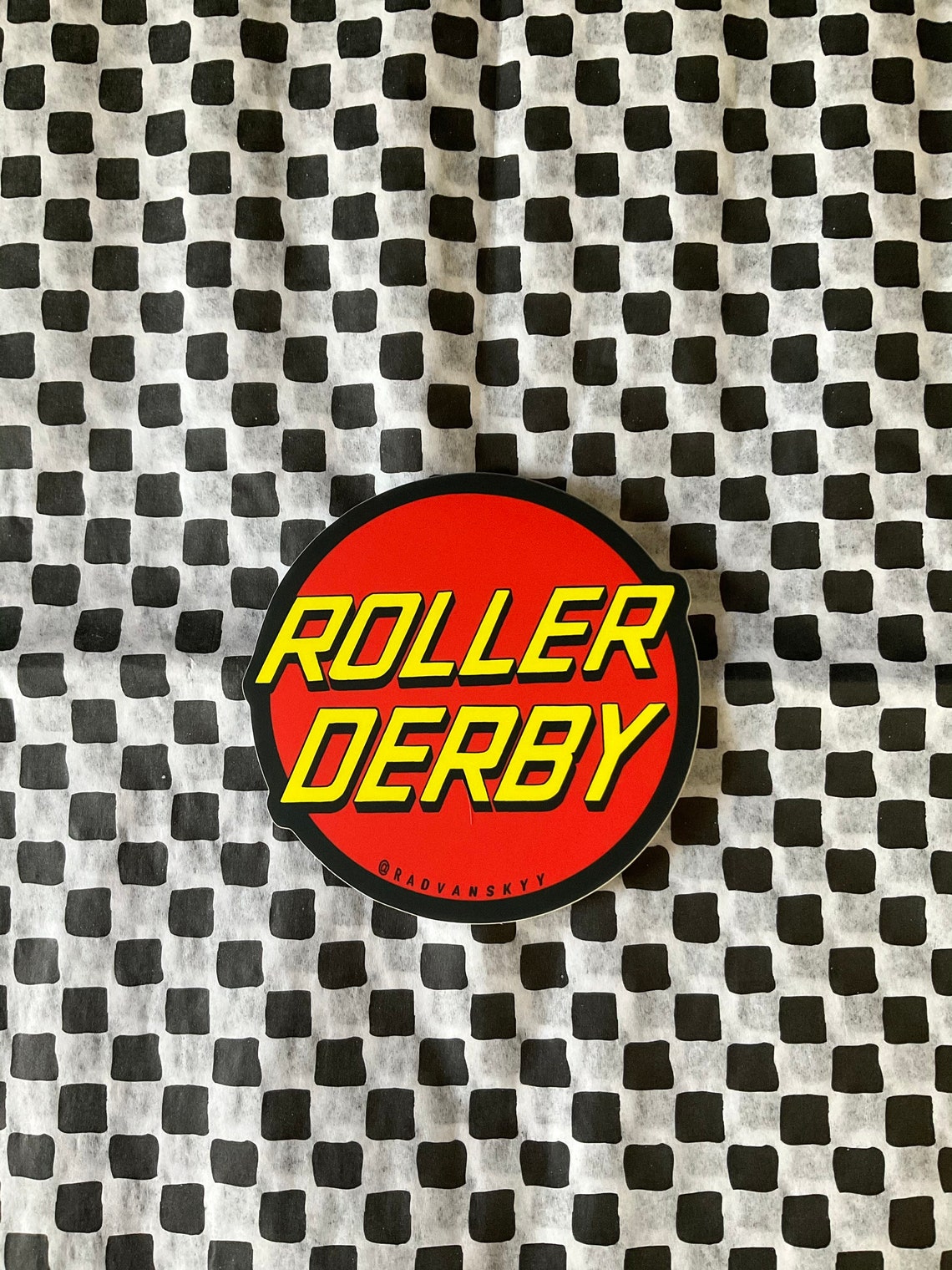 Roller Derby Sticker | Etsy