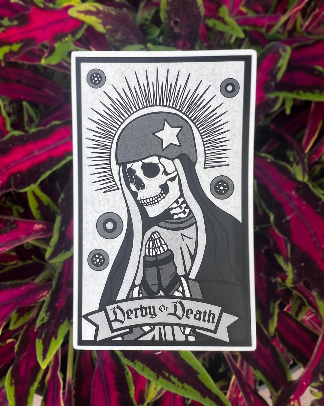 Derby or Death Sticker - Etsy