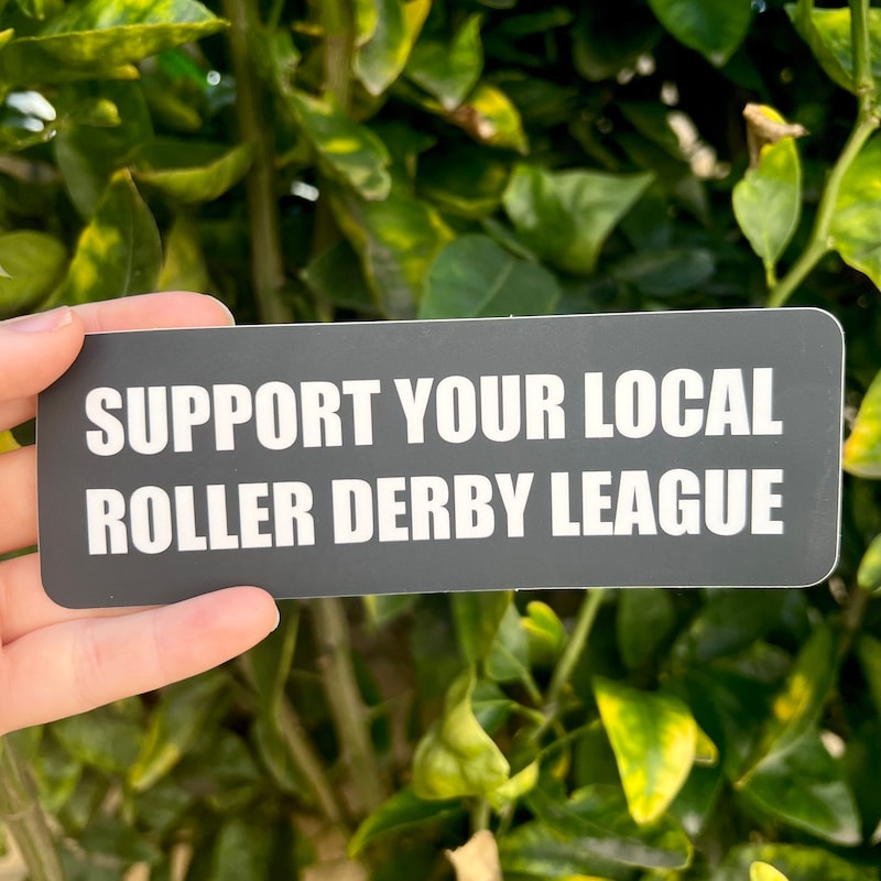 Roller Derby Sticker - Etsy