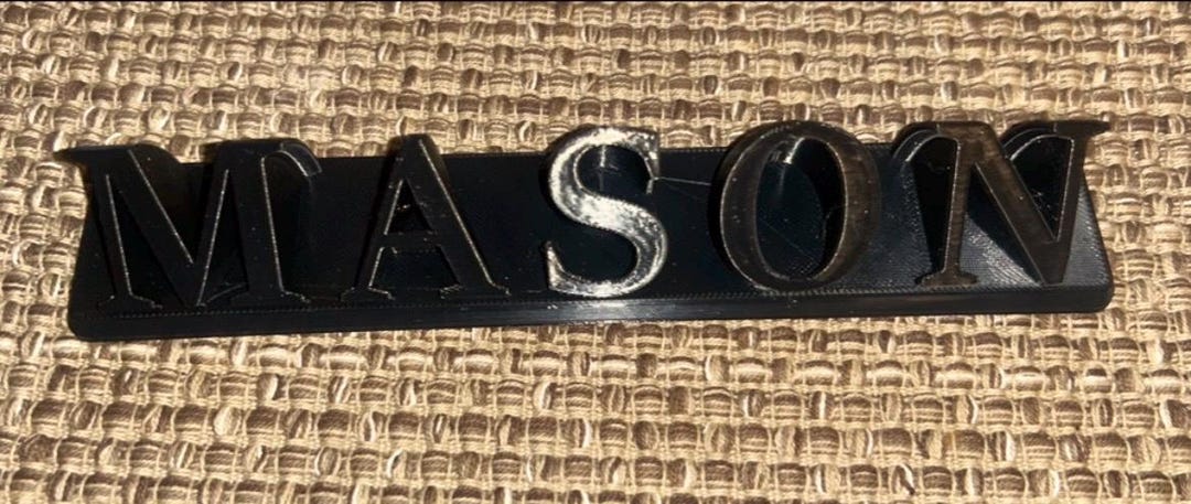 Mason 3D Desk Accessory Masonry, Masonic 3D Print - Etsy