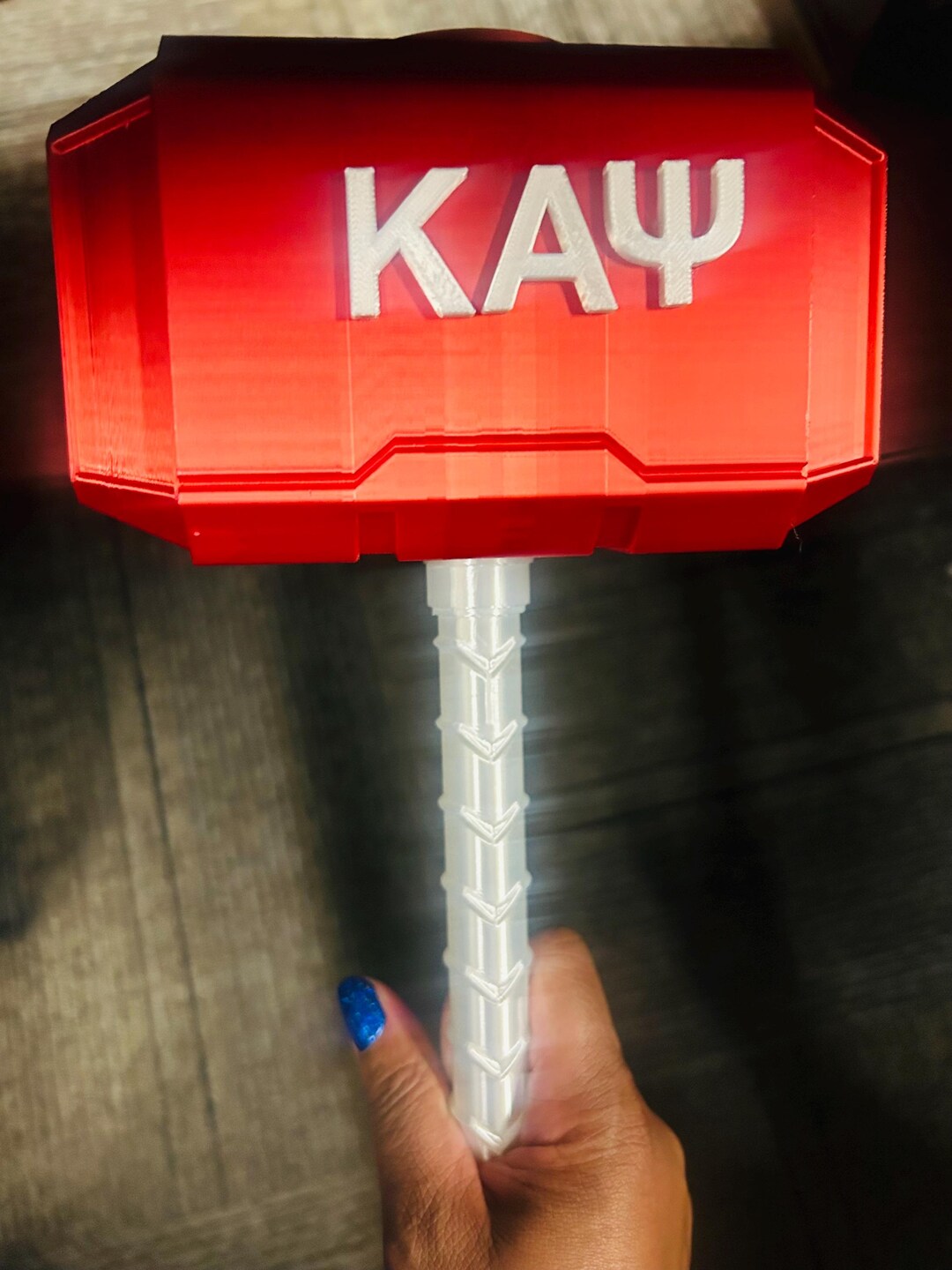 Kappa Alpha Psi Desk Accessory ΚΑΨ is 3D Print. Side One ΚΑΨ & Side 2 ...