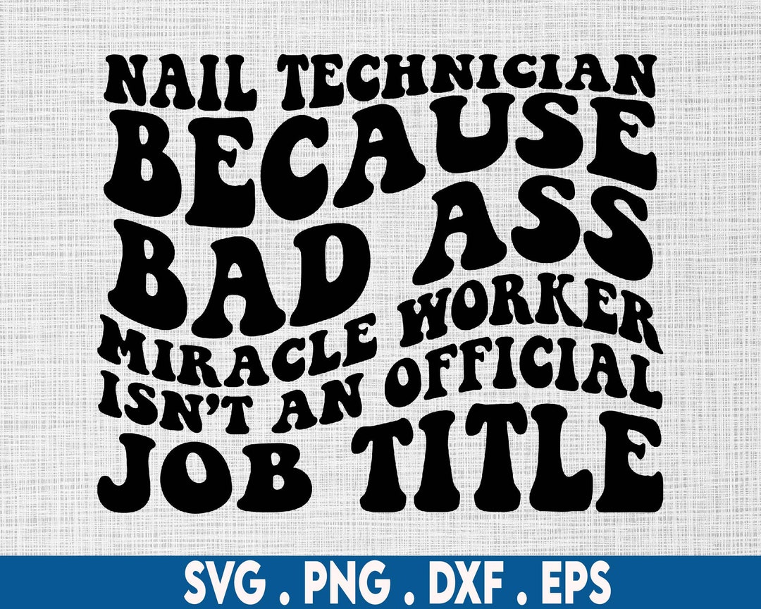 Nail Tech Svg, Nail Technician Svg, Manicure Svg, Pedicure Svg, Beauty ...