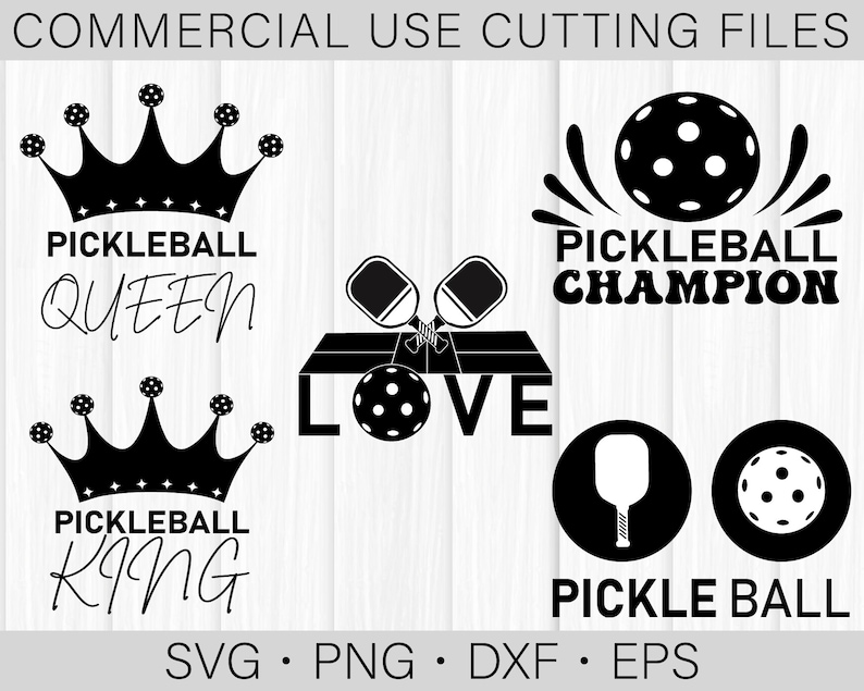 Pickleball SVG Bundle Pickleball SVG Pickleball Cricut - Etsy