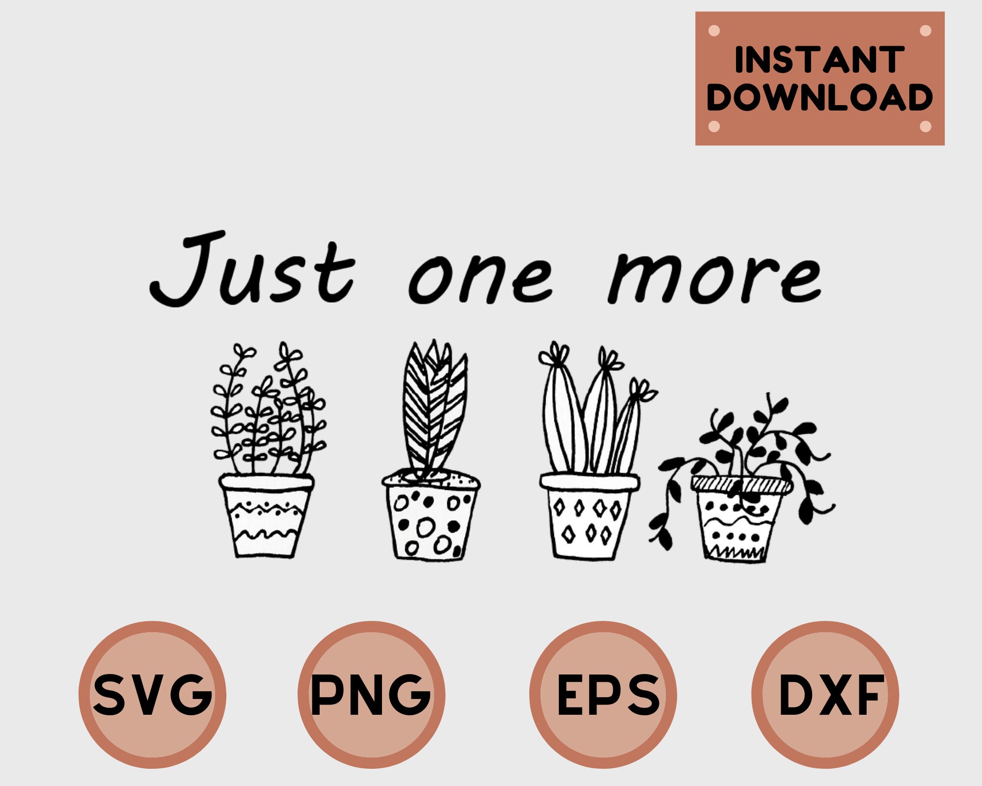 Plant Lover SVG Bundle Plant Svg Plant Quotes Svg | Etsy Canada