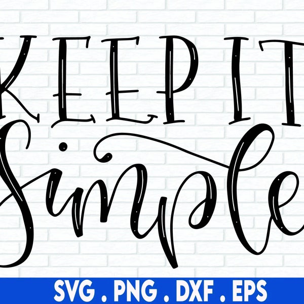 Keep It Simple - Etsy