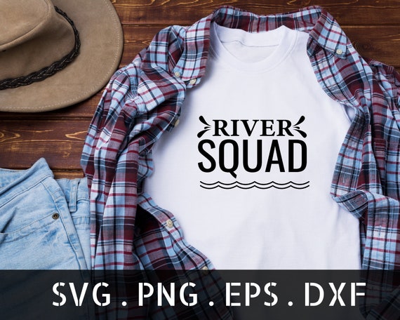 River Squad SVG PNG Vector Art Bachelorette River Trip Cut - Etsy