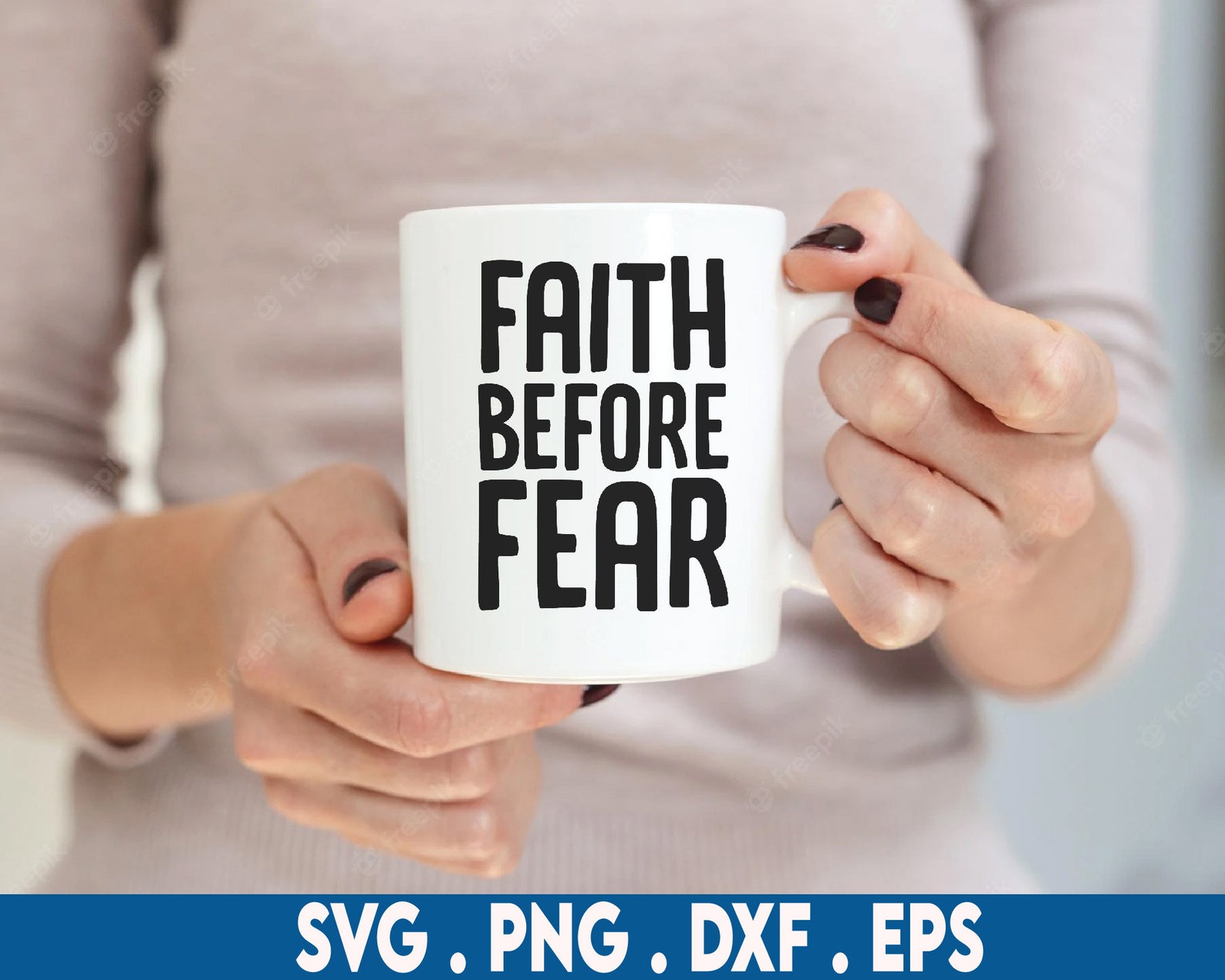 Faith Before Fear Svg Christian Svg Mental Health Svg Women - Etsy