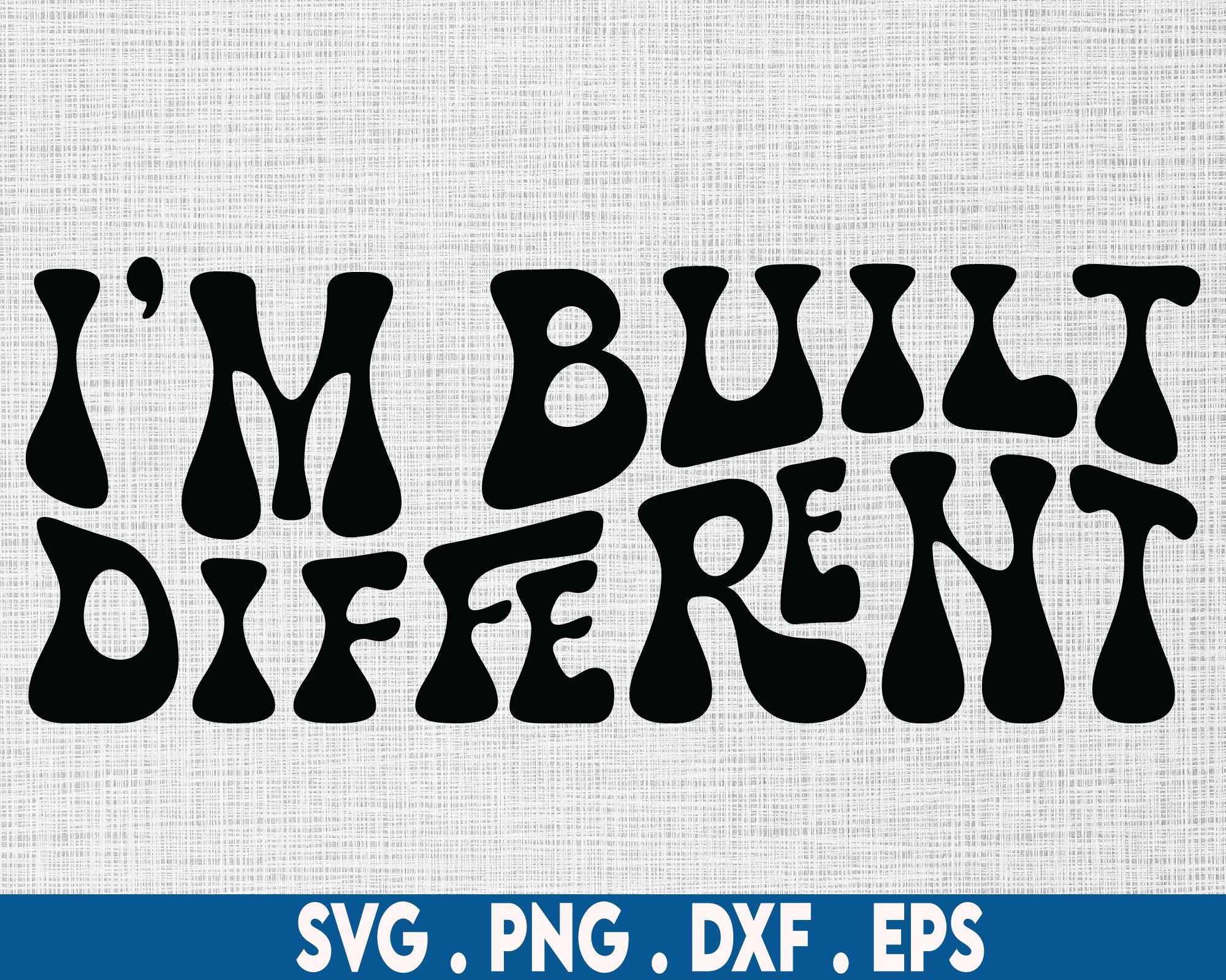I'm Built Different Svg, Fitness Svg, Self Made Svg, Cross Fit Svg ...