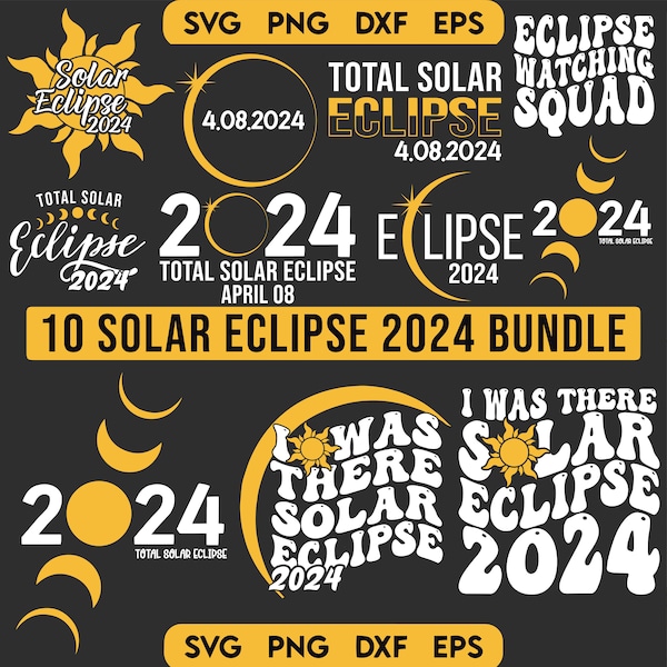 Solar Eclipse Svg - Etsy