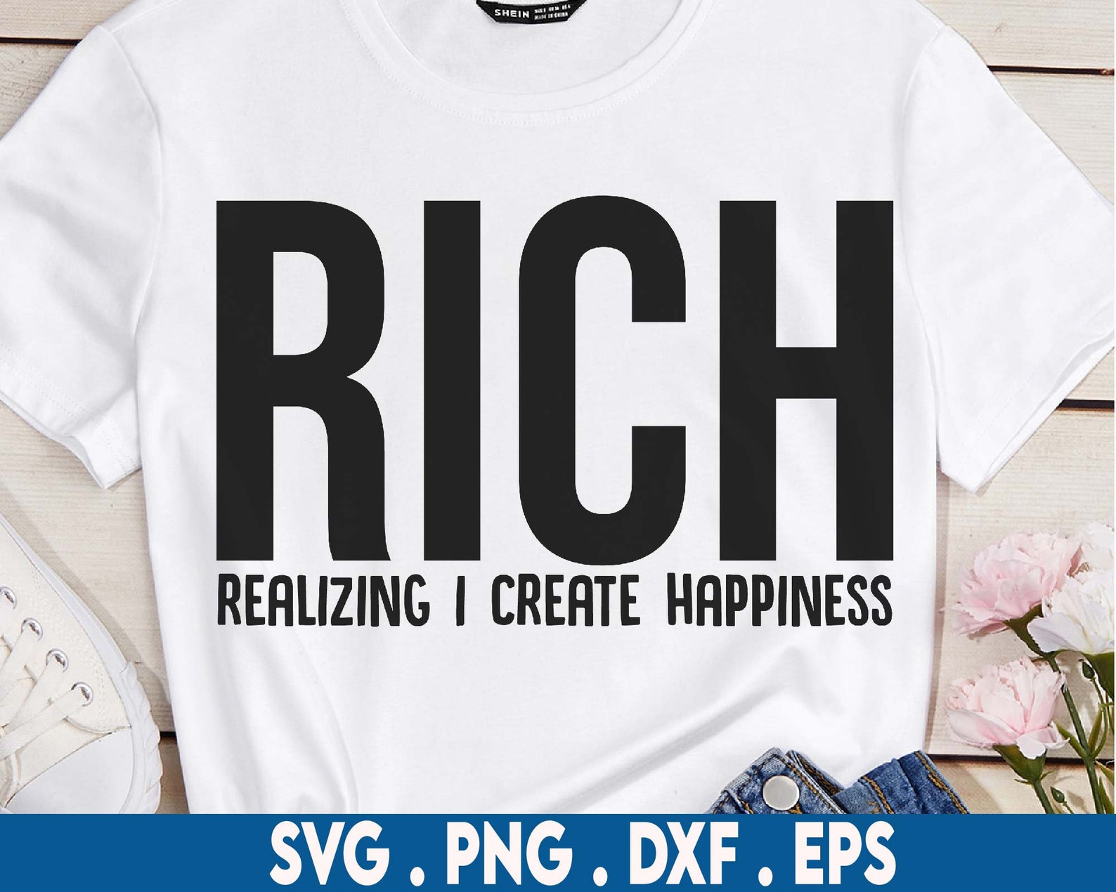 Rich Svg, Happiness Svg, Manifest Svg, Manifestation Svg, Mantra Svg ...