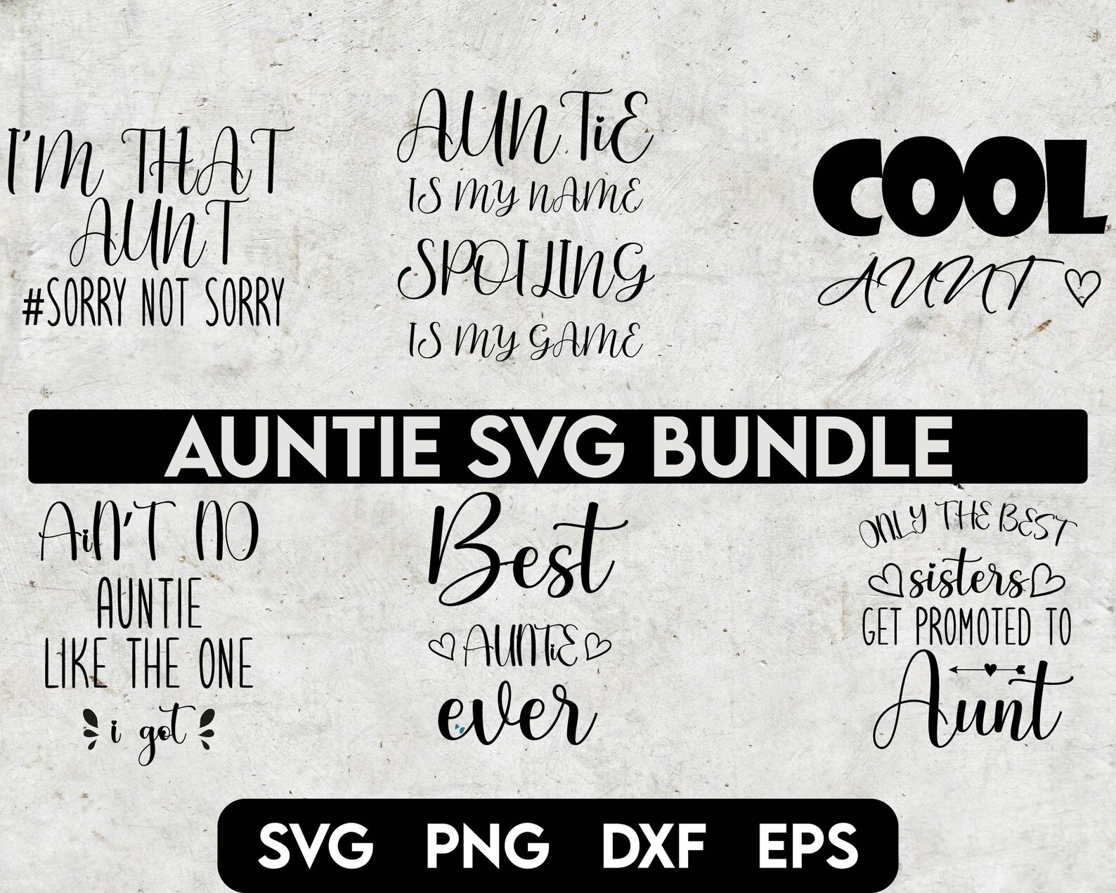 Auntie Svg Bundle Aunt Svg Best Aunt Ever Svg Aunt Life - Etsy