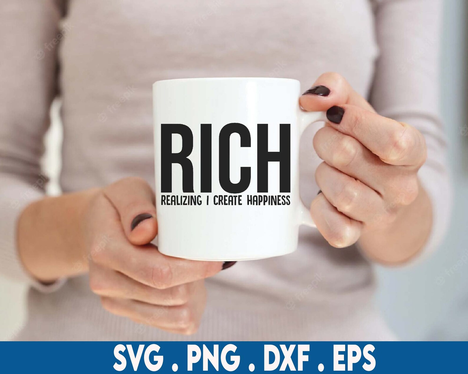 Rich Svg, Happiness Svg, Manifest Svg, Manifestation Svg, Mantra Svg ...