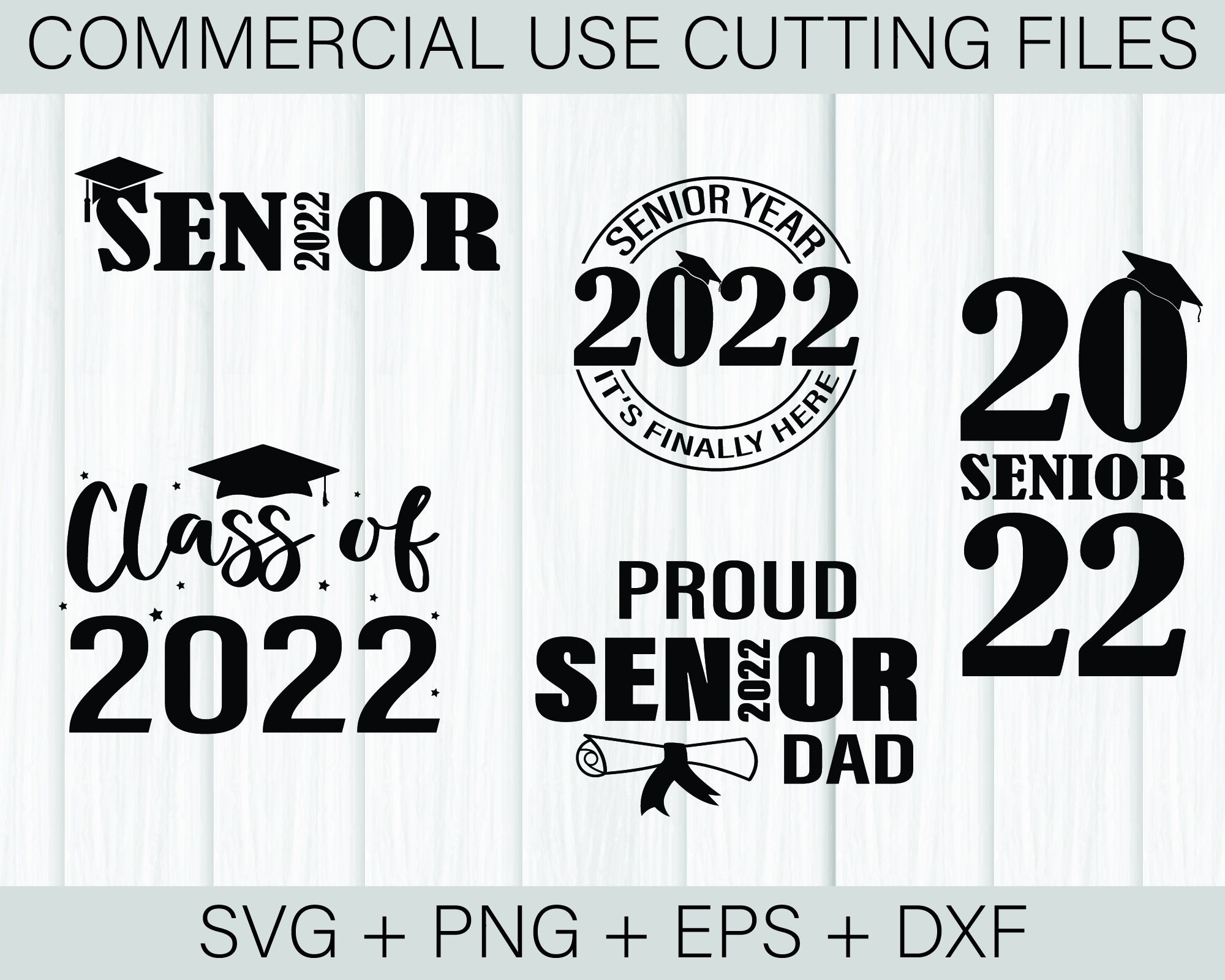Class of 2022 Svg Bundle Senior 2022 Svg 2022 Graduation - Etsy