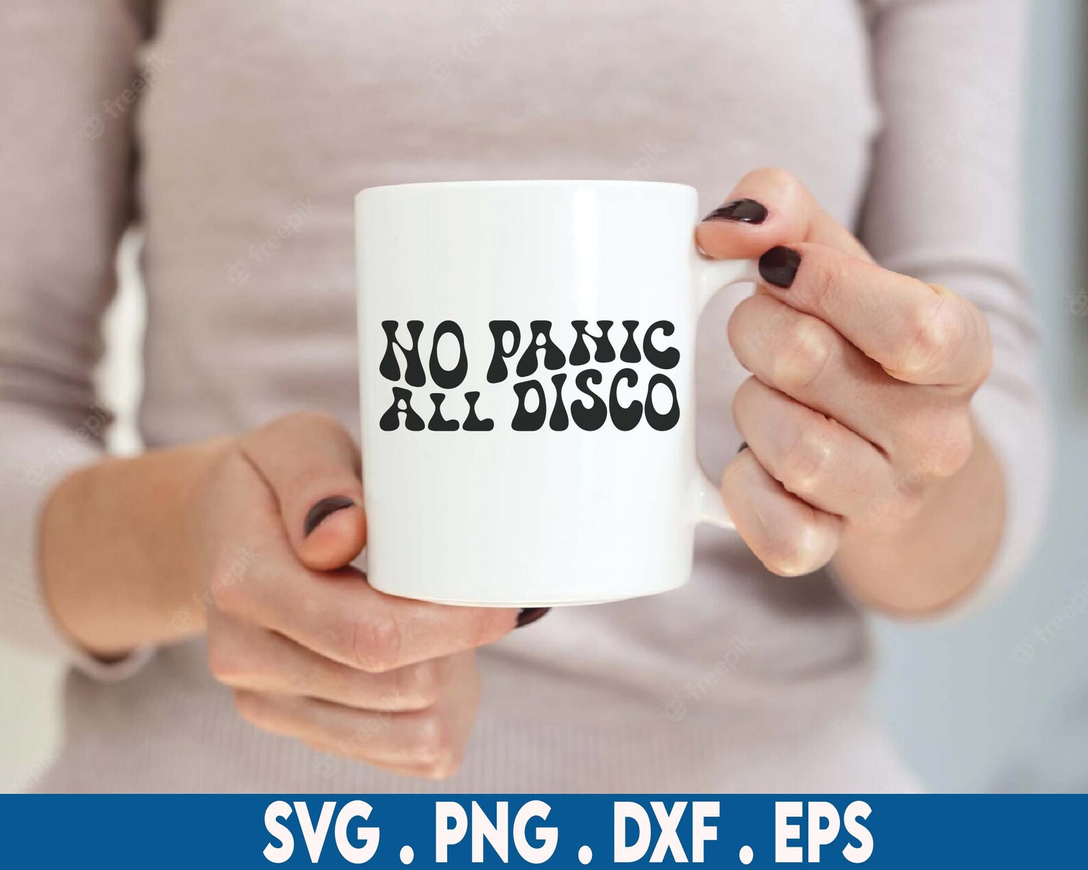 No Panic All Disco SVG, Motivational Svg, Strong Women Svg, Funny Women ...