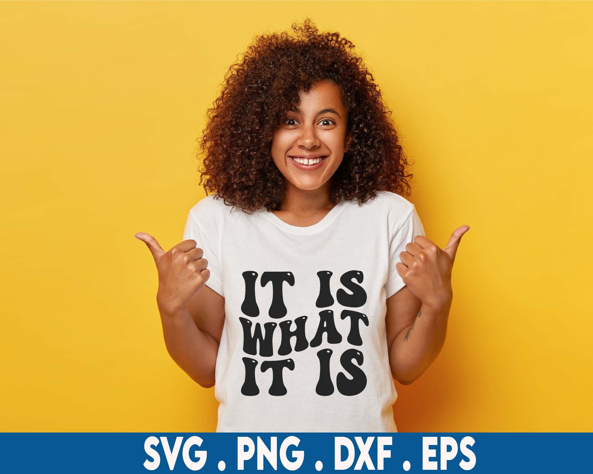 Es lo que es SVG Motivational Svg Mental Health Svg Women - Etsy México