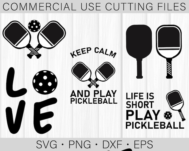 Pickleball SVG Bundle Pickleball SVG Pickleball Cricut - Etsy