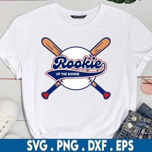 Baseball Family Rookie Svg Bundle, First Birthday Rookie of the Year ...