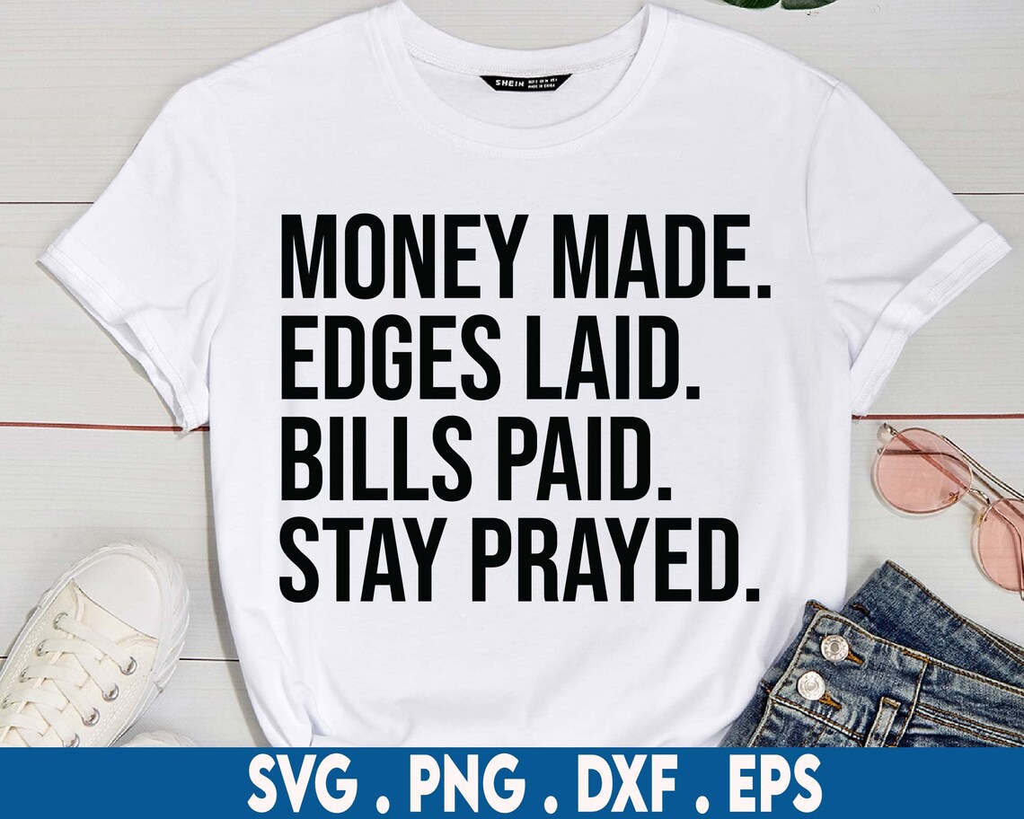 Money Made Svg Melanin Svg Self Made Svg Girl Boss Svg - Etsy
