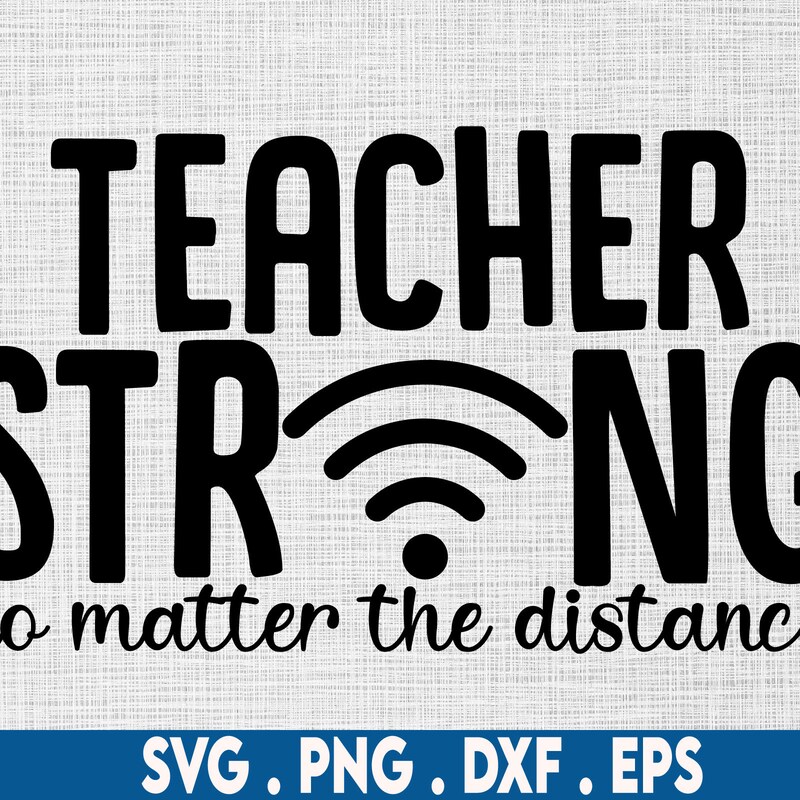 Teacher Strong Svg - Etsy