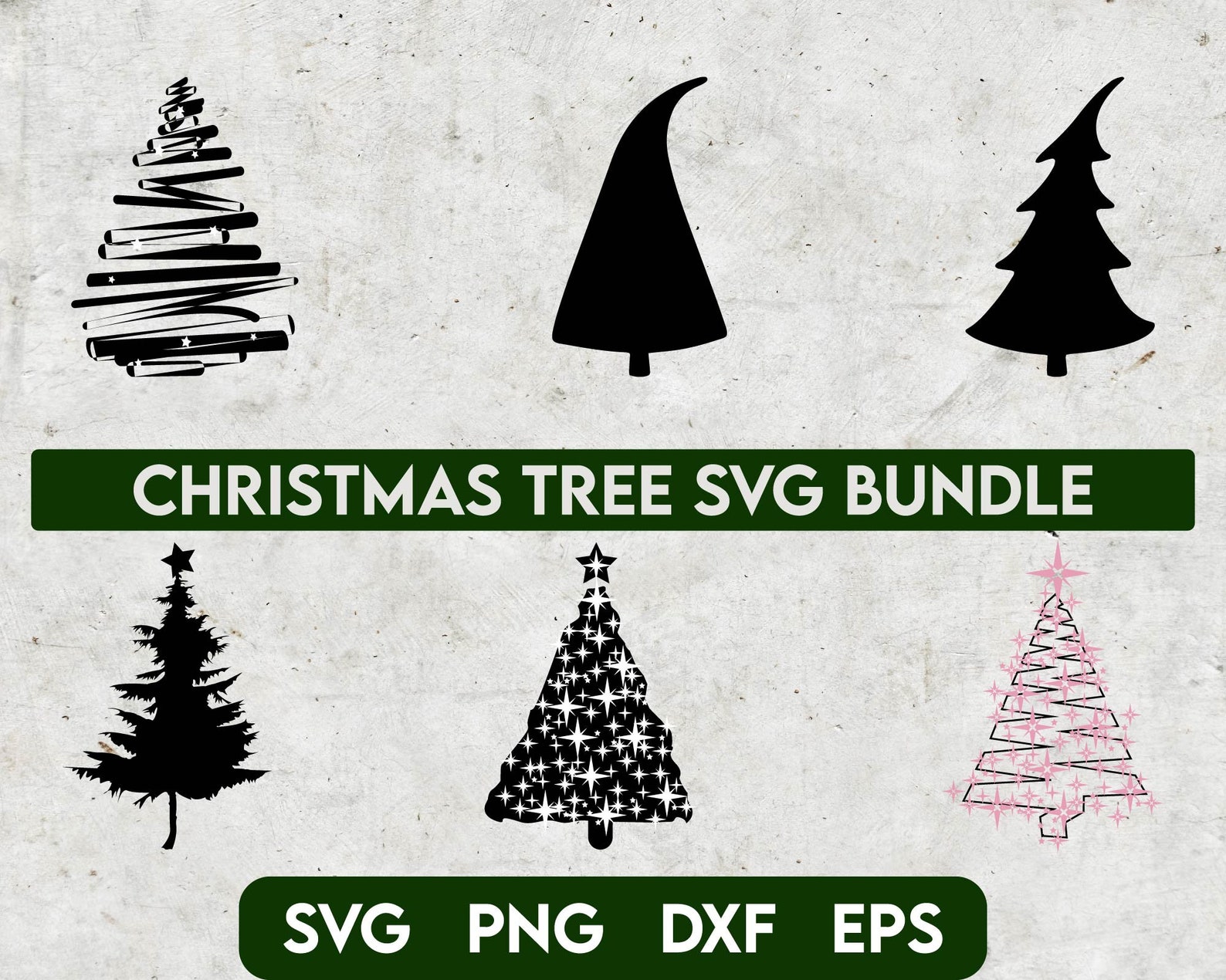 Christmas Tree Svg Bundle Christmas Svg Christmas Tree Svg - Etsy
