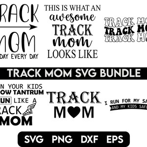 Track Mom Svg Bundle, Marathon Svg, Cross Country Mom Svg, Track and ...