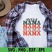 Messy Mama Svg Retro Mama Svg Groovy Svg Mother Svg Mom - Etsy