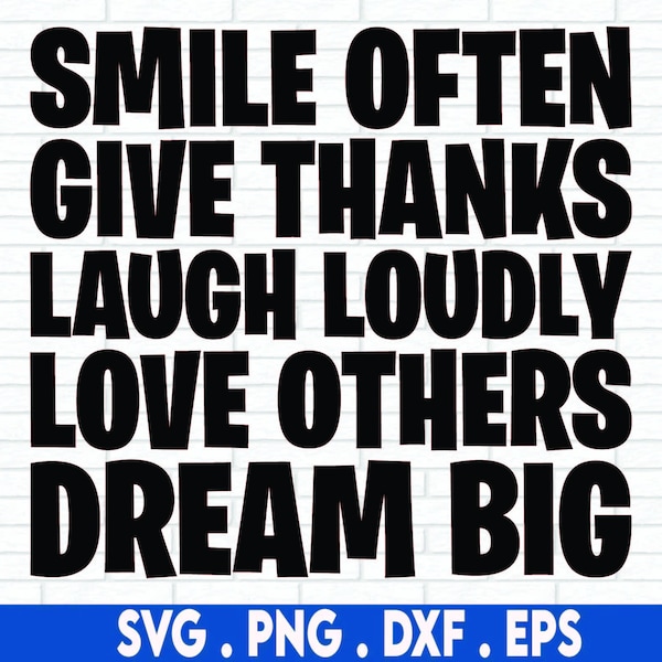 Laugh Love Dream - Etsy