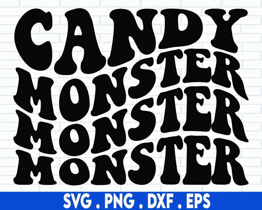 Kids Halloween SVG, Candy Monster SVG, Boy Halloween Shirt, Funny, Girl ...