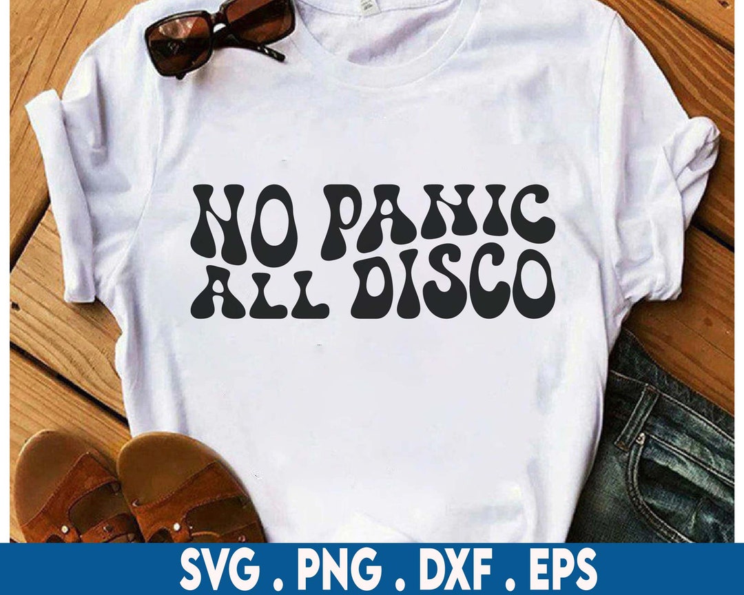 No Panic All Disco SVG, Motivational Svg, Strong Women Svg, Funny Women ...