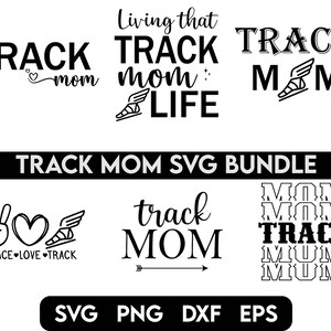 Track Mom Svg Bundle, Marathon Svg, Cross Country Mom Svg, Track and ...