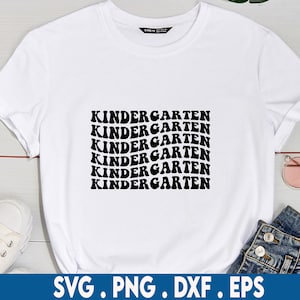 Kindergarten Svg, Kindergarten Shirt Svg, Kindy Shirt Svg, Back to ...