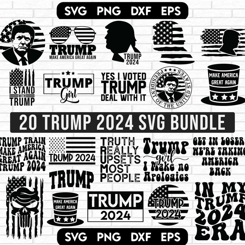 Trump Svg - Etsy