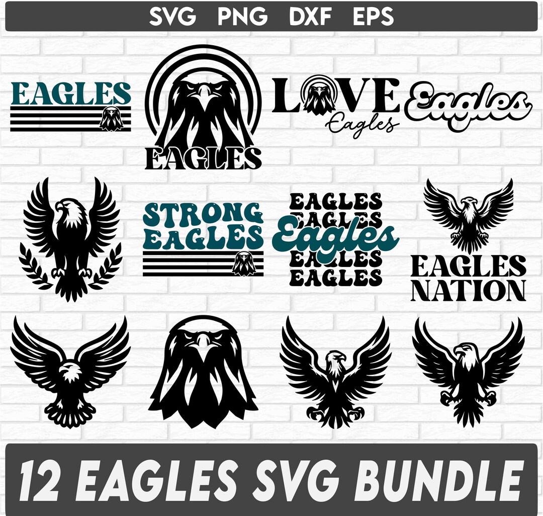 Eagle SVG Bundle , Eagle Face Svg, Bald Eagle Svg, American Bald Eagle Svg, American Eagle Svg ...