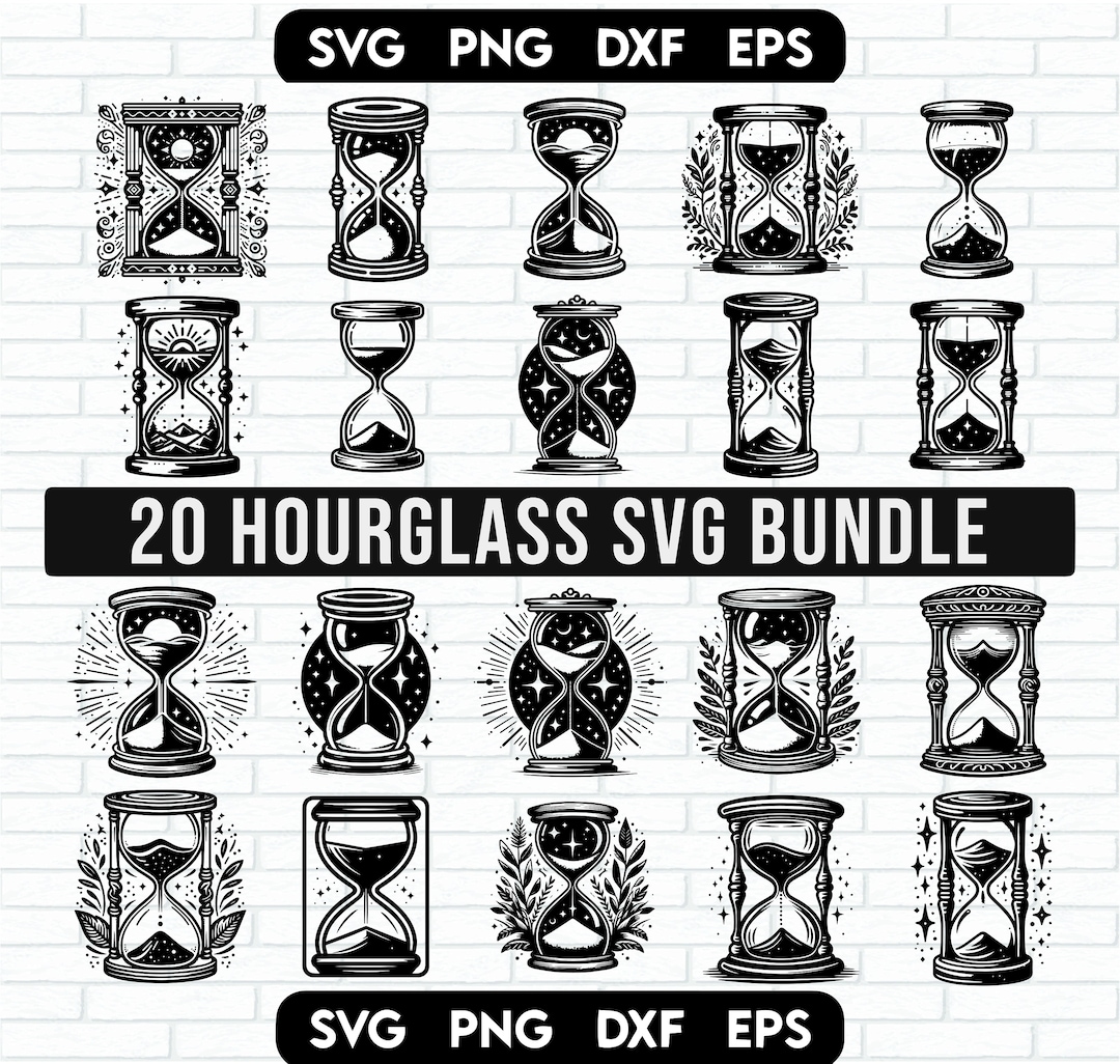 Hourglass Svg, Hourglass Png, Hourglass Clipart, Hourglass Vector ...