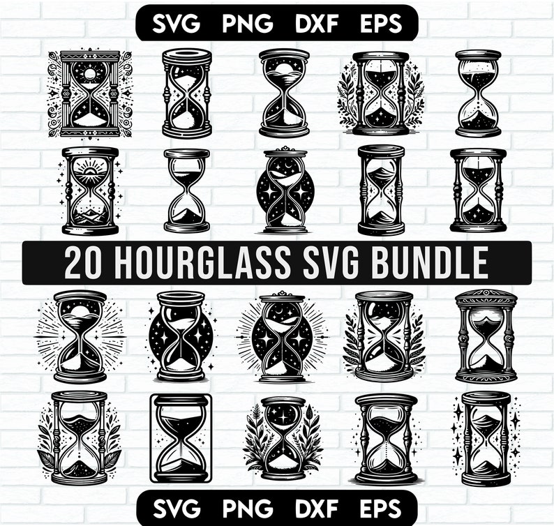 Hourglass Svg, Hourglass Png, Hourglass Clipart, Hourglass Vector ...