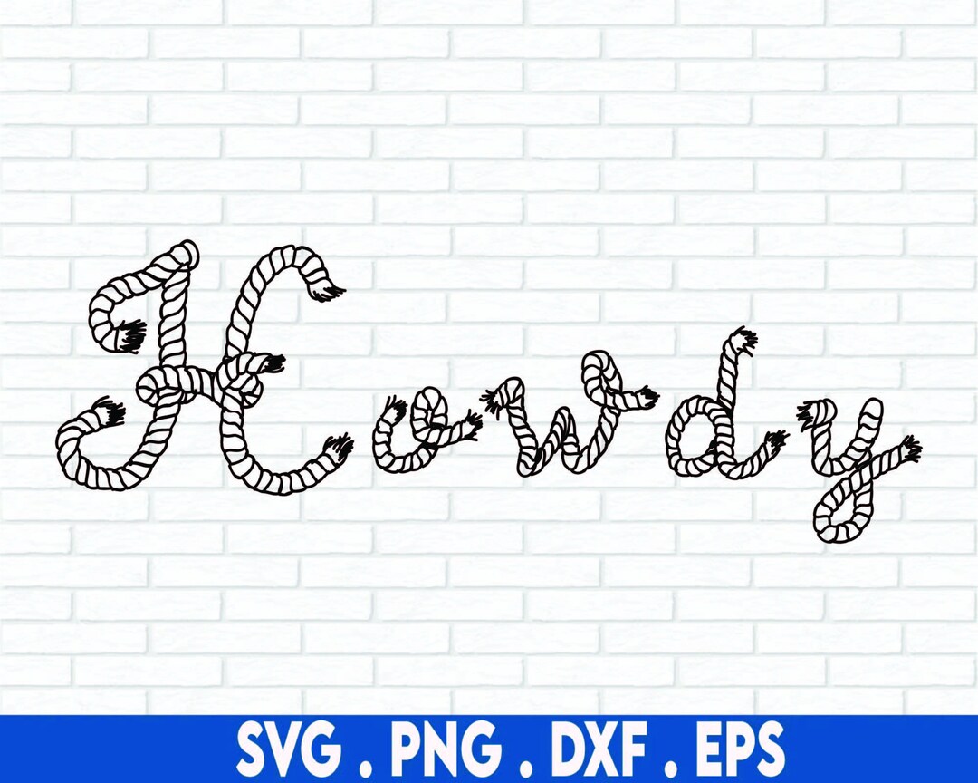 Howdy SVG, Svg Files for Cricut, Sublimation Designs Downloads, Cowgirl ...