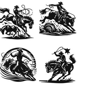 Rodeo SVG Bundle, Rodeo dxf, Rodeo png, Rodeo Vektor, Rodeo Clipart ...