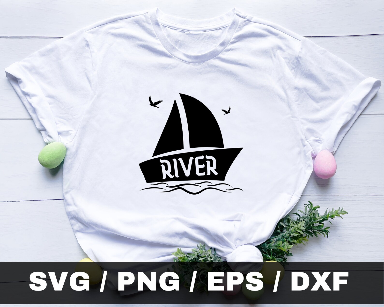 River Svg Nature Scene Png River Scene Clipart Landscape - Etsy