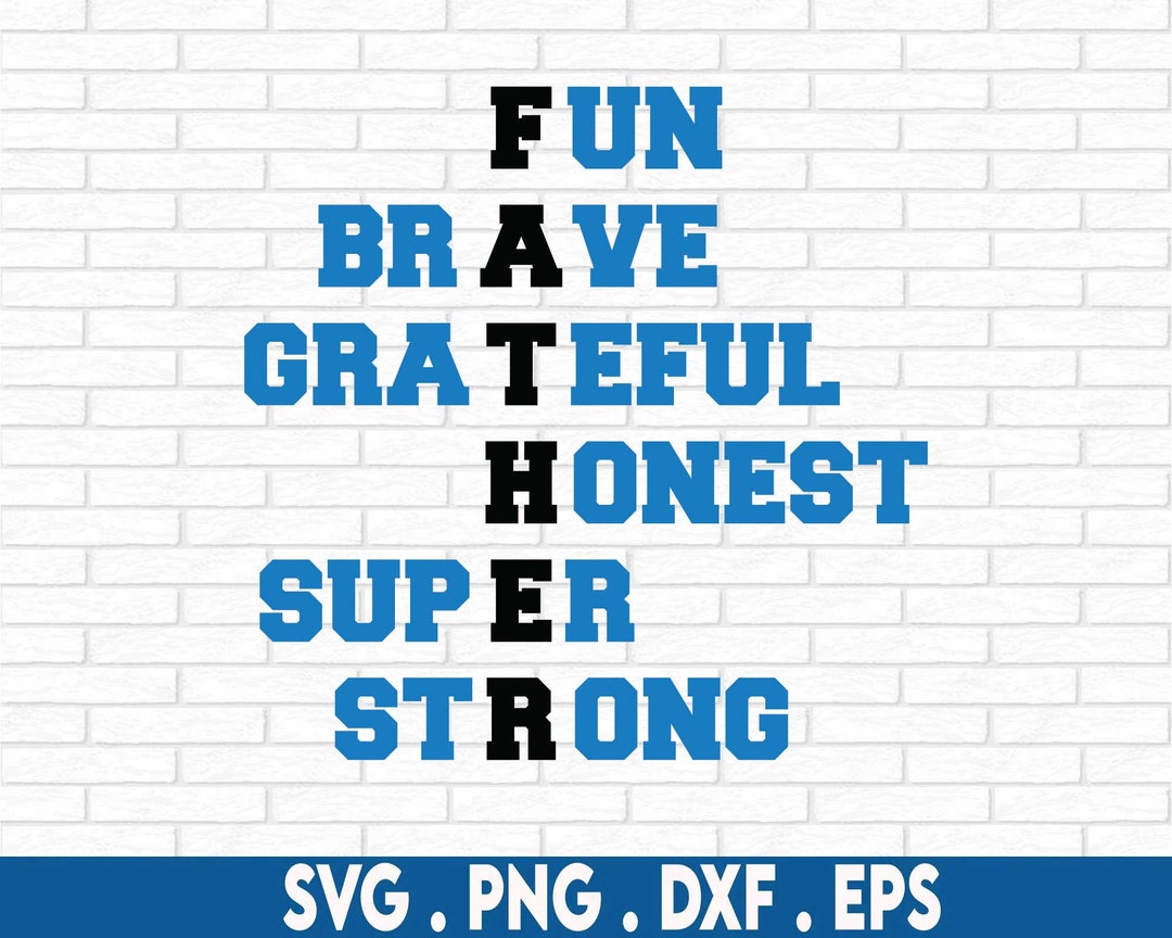 Fathers SVG, Svg Files for Cricut, Sublimation Designs Downloads, Best ...