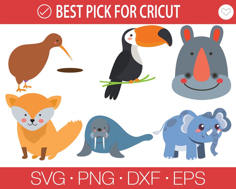 Safari Animals SVG Bundle Jungle Svg Animals Svg Lion Svg - Etsy