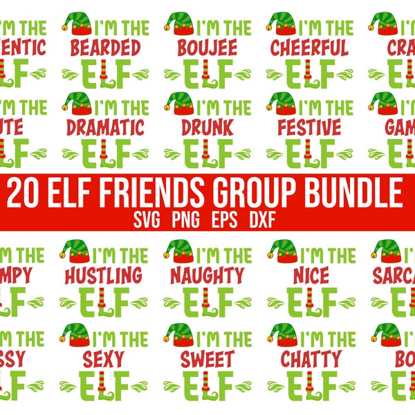 Christmas Elves Svg - Etsy