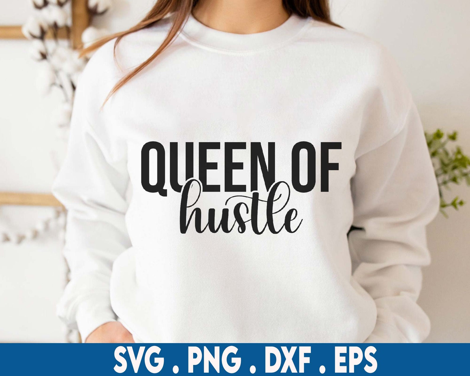 Queen of Hustle Svg Black Queen Svg Ceo Svg Hustler Svg - Etsy