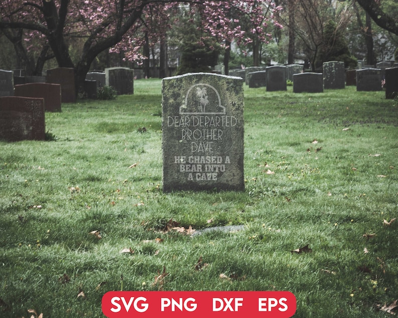 Tombstone SVG Grave SVG Halloween SVG Bundle Tombstone - Etsy