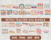 Groovy Retro Special Bundle Groovy Font, Retro Font, Hipster Font ...