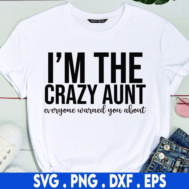 Funny Aunt Svg - Etsy