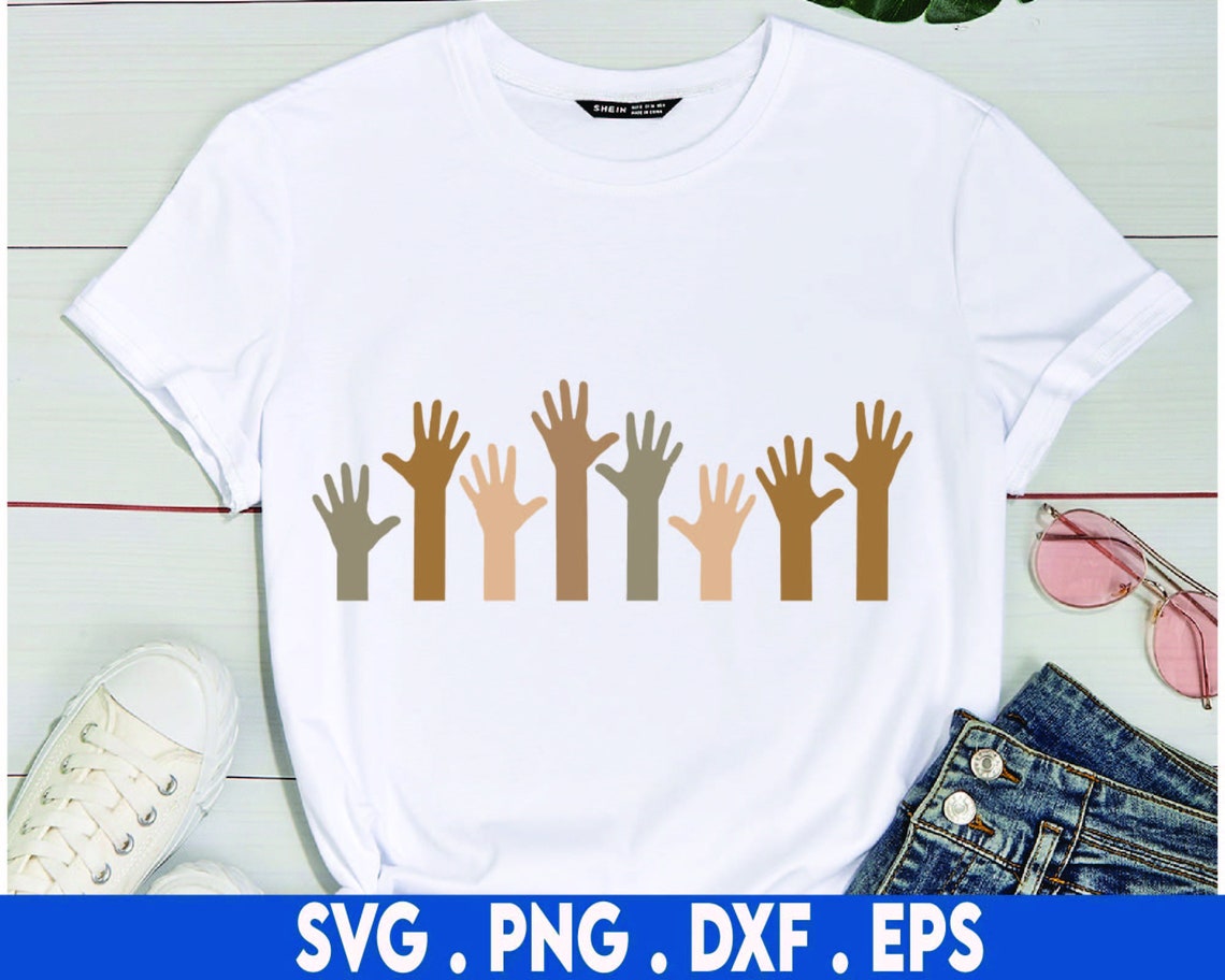 Manos SVG, Manos de diferentes razas SVG, Body Part svg, Hands Clipart ...