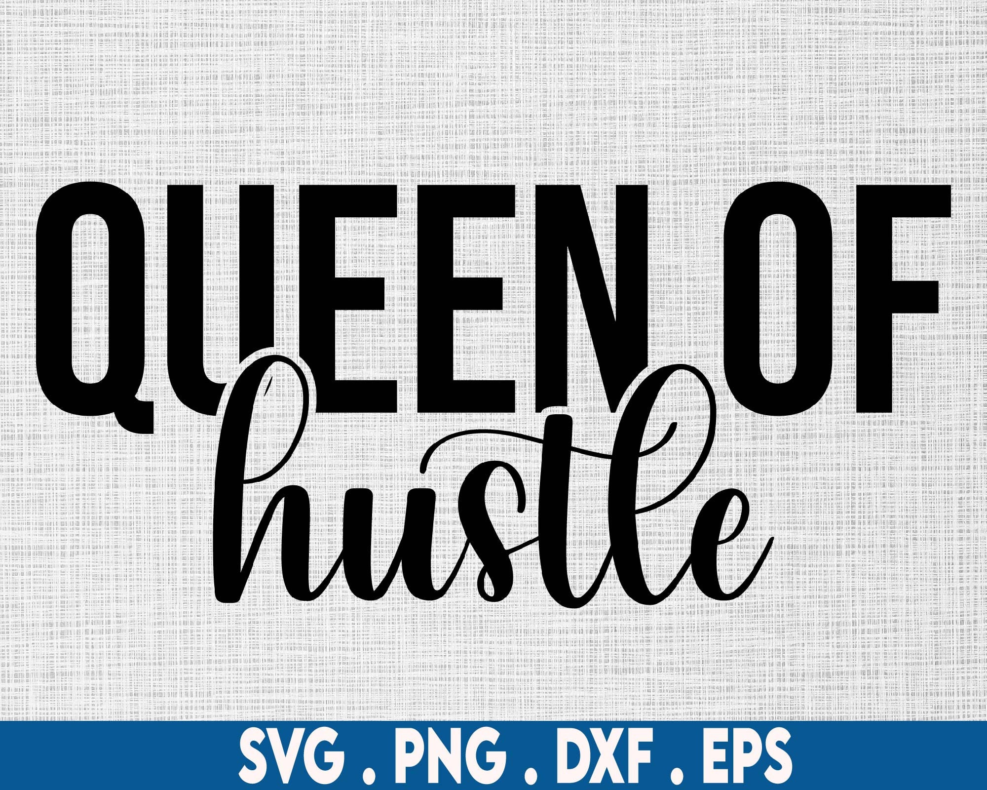 Reina del ajetreo svg Reina negra svg CEO svg Hustler svg - Etsy México