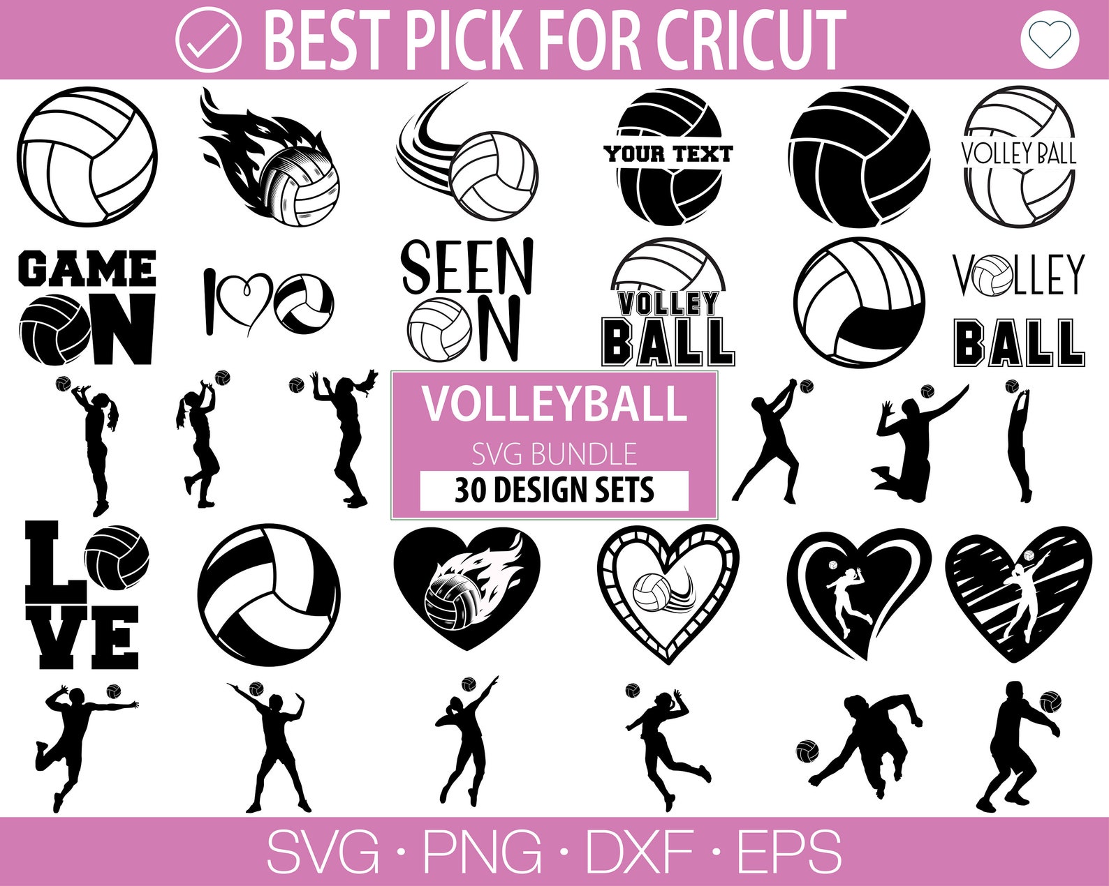 Volleyball SVG Bundle Volleyball Svg Volleyball Mom - Etsy